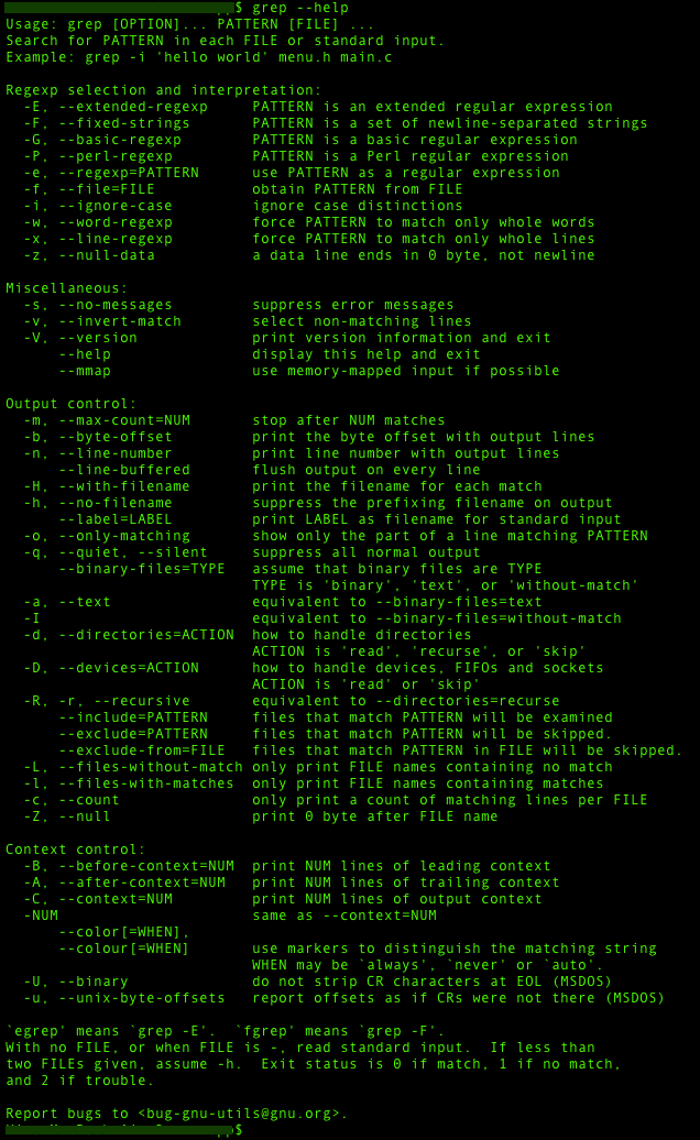 grep How To Find A Text String In Files On Linux And Mac - SpaceTech